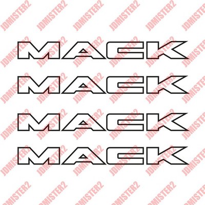MACK TRUCKS Decal Mack Trucks Die Cut Vinyl Stickers Any Size Any Color ...