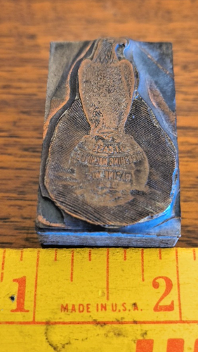 J.I. Case Threshing Machine Co. Racine Wis. Stamp Printing Press Old ...