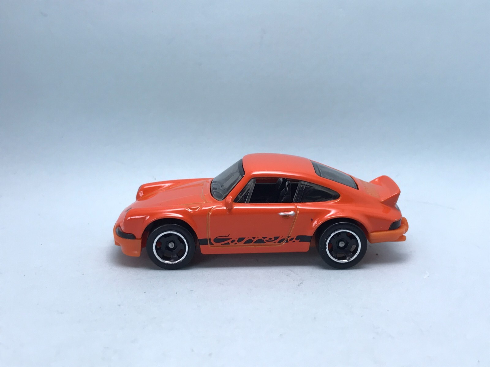 Masinuta Metalica Hot Wheels, Porsche 911 Carrera RS 2.7, Portocaliu, 1 ...