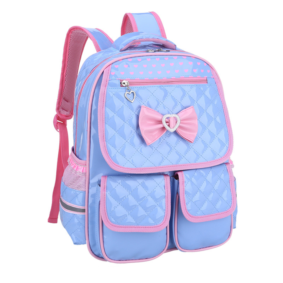 Kids Waterproof Schoolbag 4 Pink Backpacks For Girls Cute School Bags ...