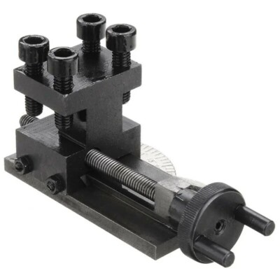 Small Small Lathe Double Slot Tool Holder Rotatable Angle Tool Holder ...
