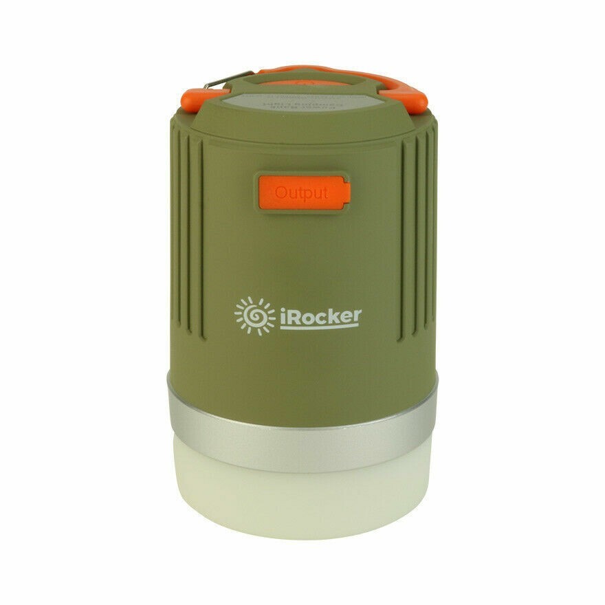 NIB iRocker Edison Professional iPX65 Wilderness 1 Rechargeable Camping ...