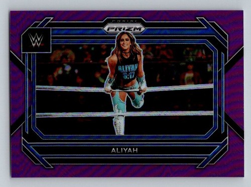 2023 Panini Prizm WWE #36 Aliyah Purple #/149 | eBay