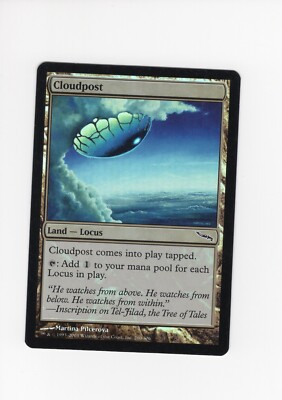 Cloudpost Mirrodin FOIL NM- MTG Magic the Gathering b | eBay