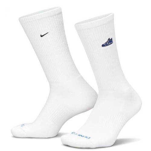 Nike Dunk Embroidered Sneaker Socks EVERYDAY PLUS CUSHIONED CREW NWT ...
