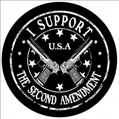 I Support the Second Amendment 2nd Sticker Decal America Rights LARGE 8 ...