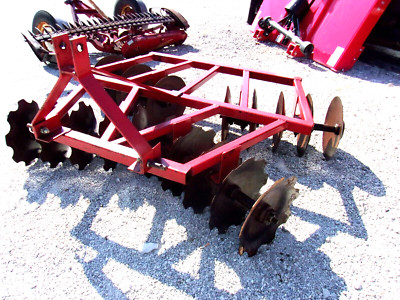 Used Wallace 6ft. 3 pt. Lift Disc Harrow (FREE 1000 MILE SHIPPING FROM ...