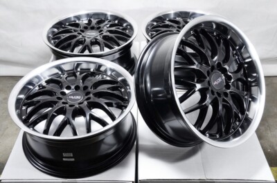 17 Wheels Rims Black Polish Lip Lexus ES300 GS300 IS300 Honda Civic ...