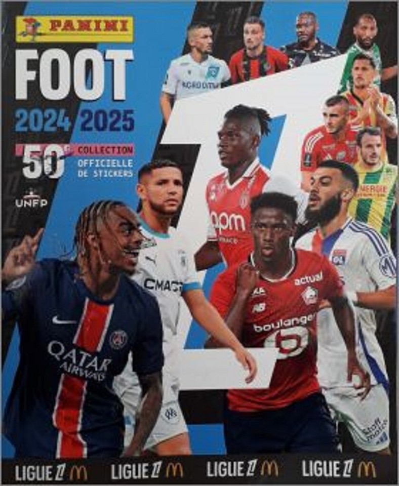 N° 57 - IMAGE VIGNETTE PANINI - FOOT 2024 / 2025 - ELISHA OWUSU - AJ ...
