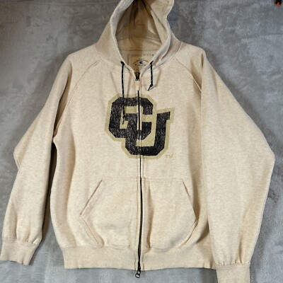 CU Buffs Colorado university logo full zip With Distressing hooded ...