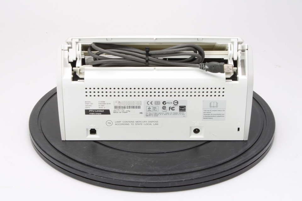 Fujitsu S1500M Scansnap Sheet-Fed Document Scanner W/ USB Cable - Fair ...