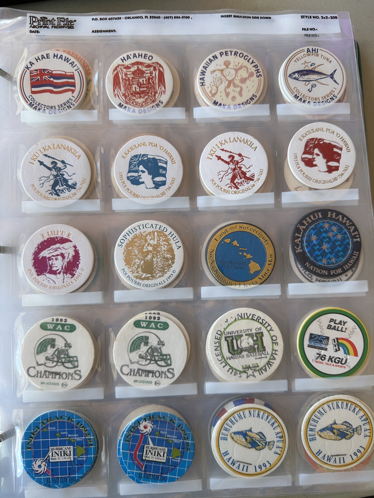 RARE Vintage 90s Hawaii Hawaiian Pogs Lot Of 240 | eBay