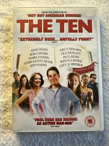 The Ten DVD 2008 Region B Paul Rudd Winona Ryder Liev Schreiber Rob ...