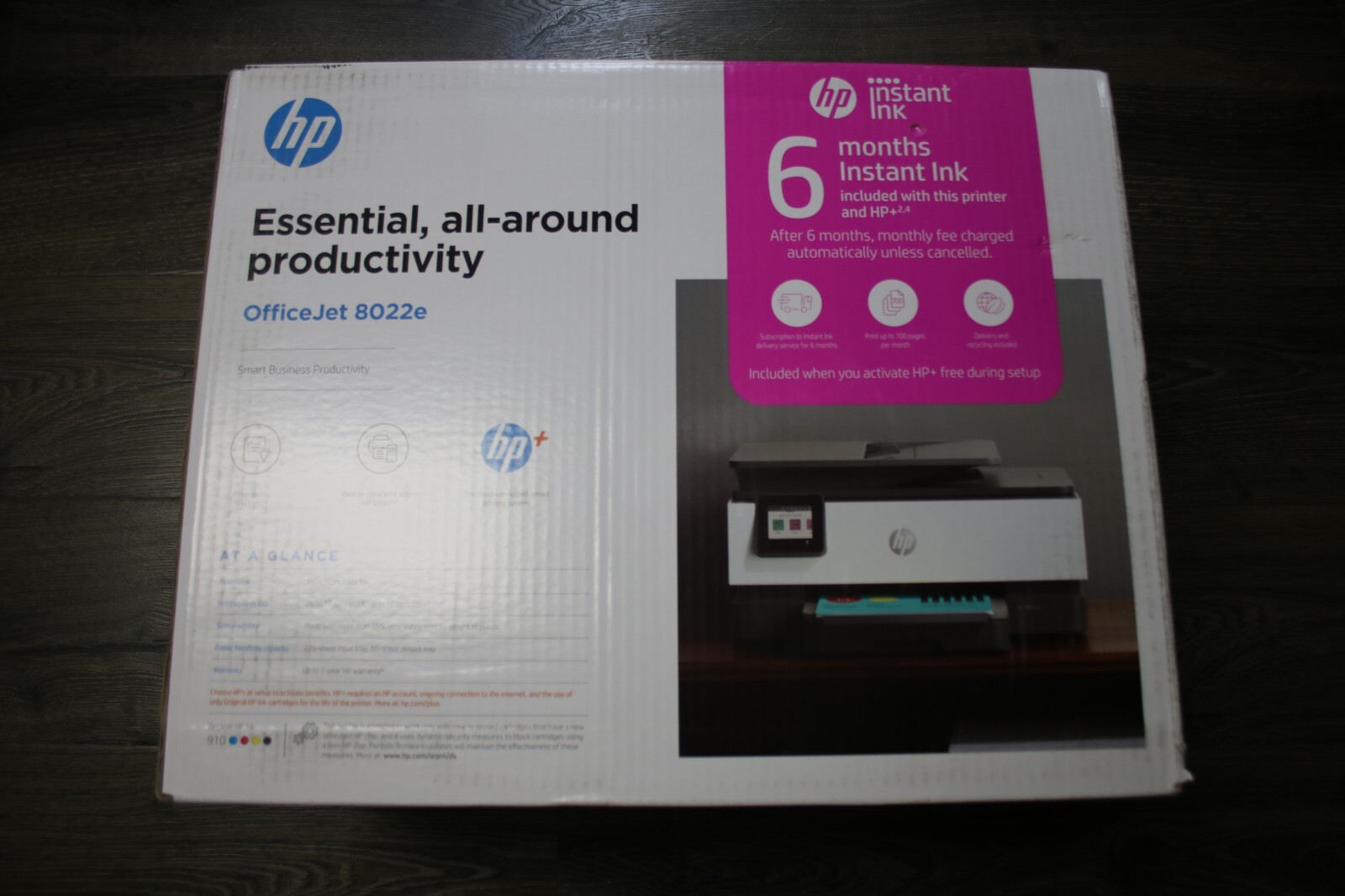 HP OfficeJet 8022e All-in-One Wireless Color Inkjet Printer for sale ...