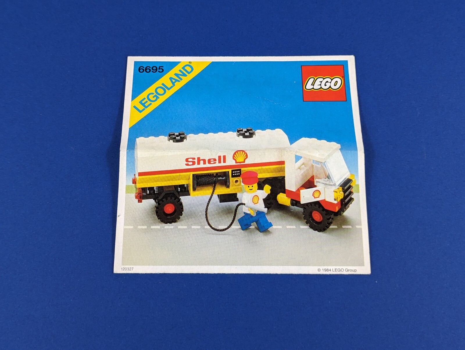 LEGO ® Bauanleitung Legoland 6695 Shell Tanker ungelocht 1984 | eBay.de