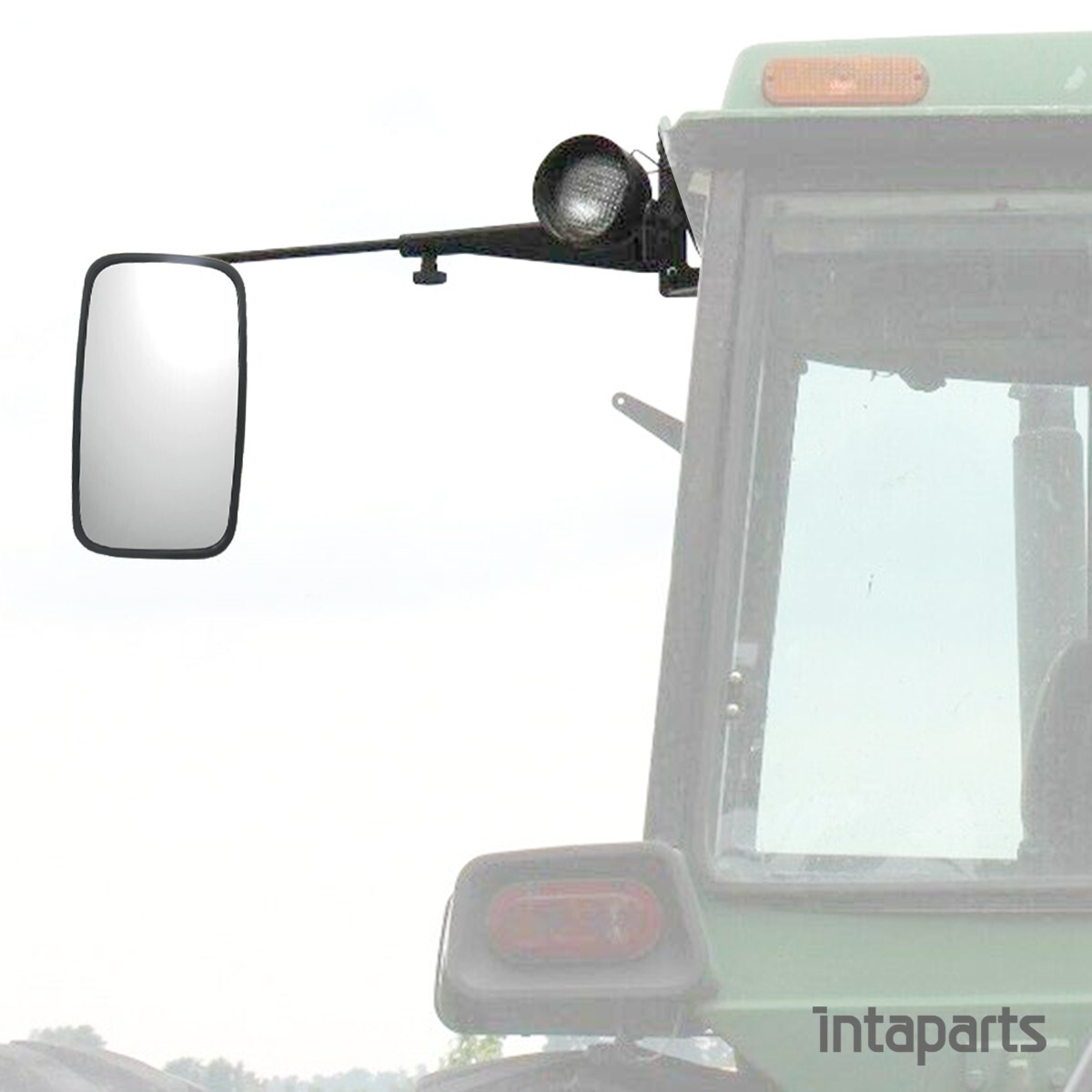 13-1/4" x 7-3/4" Tractor Convex Mirror (Fit: Case IH, John Deere, New ...