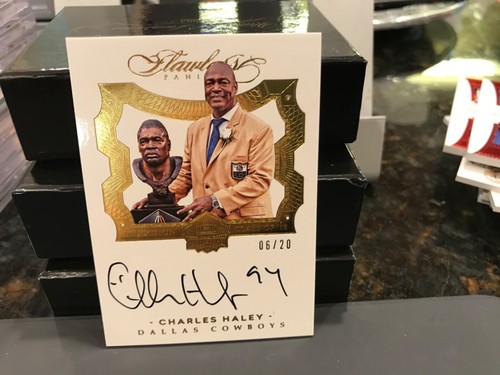 Panini Flawless On Card Autograph Cowboys Charles Haley 06/20 2016 | eBay