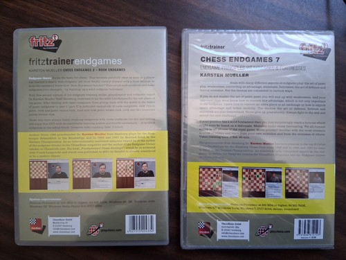 Chess Endgames 2 DVD's - Karsten Mueller for Chess Training | eBay