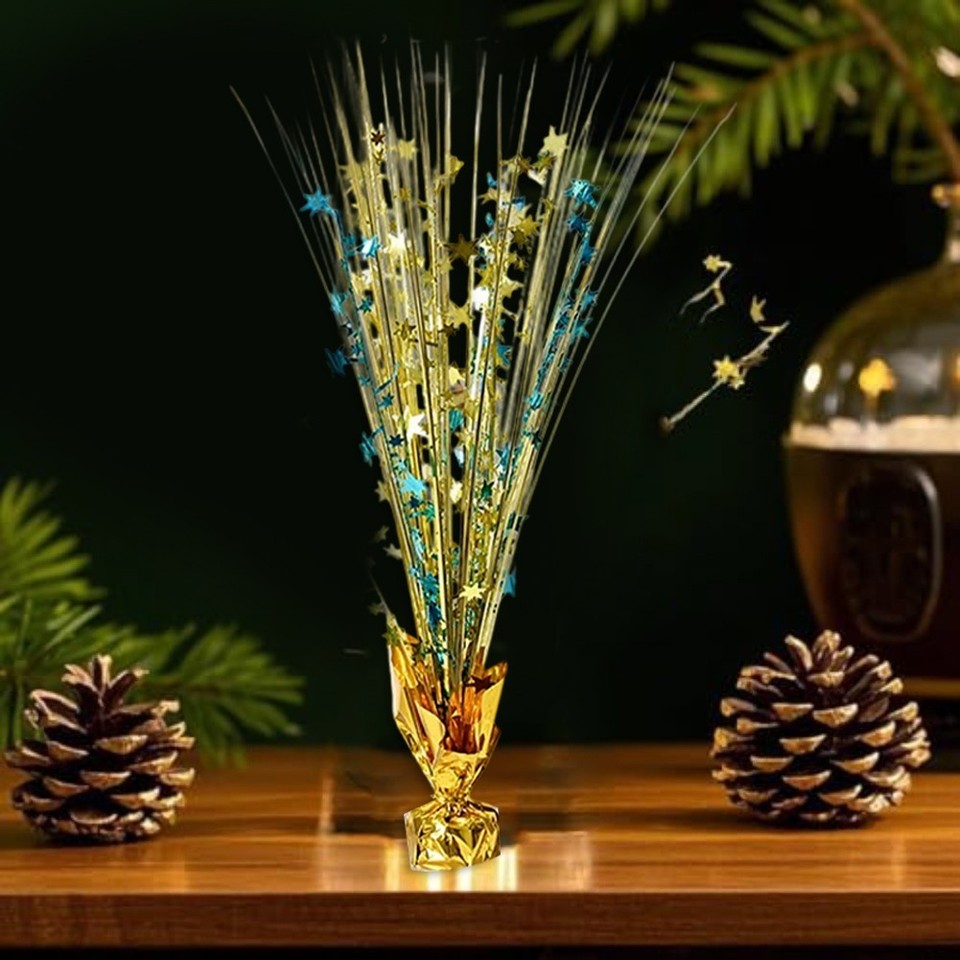 Gold Star Table Centerpieces for Wedding Birthday Anniversary ...