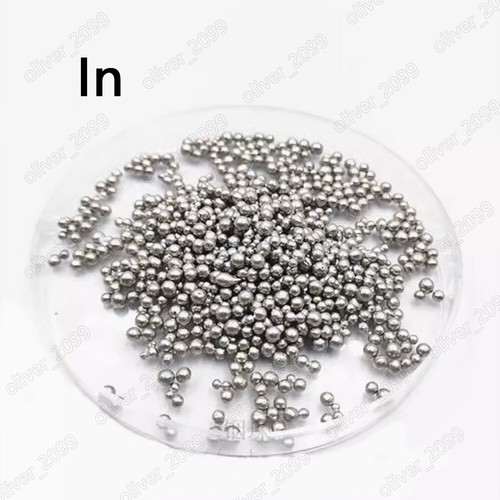 99.9% High Purity Indium In Granula Particles / Indium Blocks | eBay