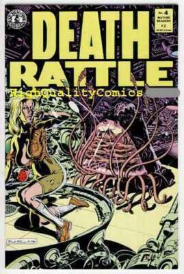DEATH RATTLE #4, VF/NM, Sam Kieth,1986, Jaxon, Rand Holmes, Horror | eBay