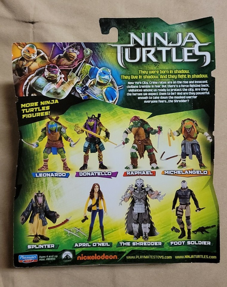 Ninja Turtles 2014 Movie Figure 7" The Shredder New Sealed Hard To Find ...