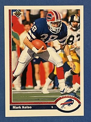 Mark Kelso 1991 Upper Deck Base #71 Buffalo Bills | eBay
