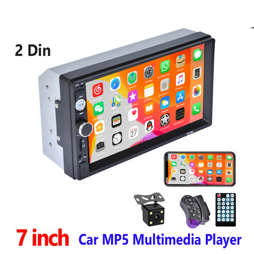 Car MP5 Player For Carplay Android Auto 7in Touch Screen Mirror Link ...