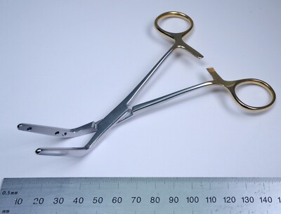 Aesculap #MB092R Fogarty Atraumatic Vascular Clamp 6" Stainless Steel ...