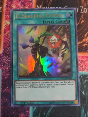 Yu-Gi-Oh! El Shaddoll Fusion DUPO-EN096 1st Edition Ultra Rare NM | eBay