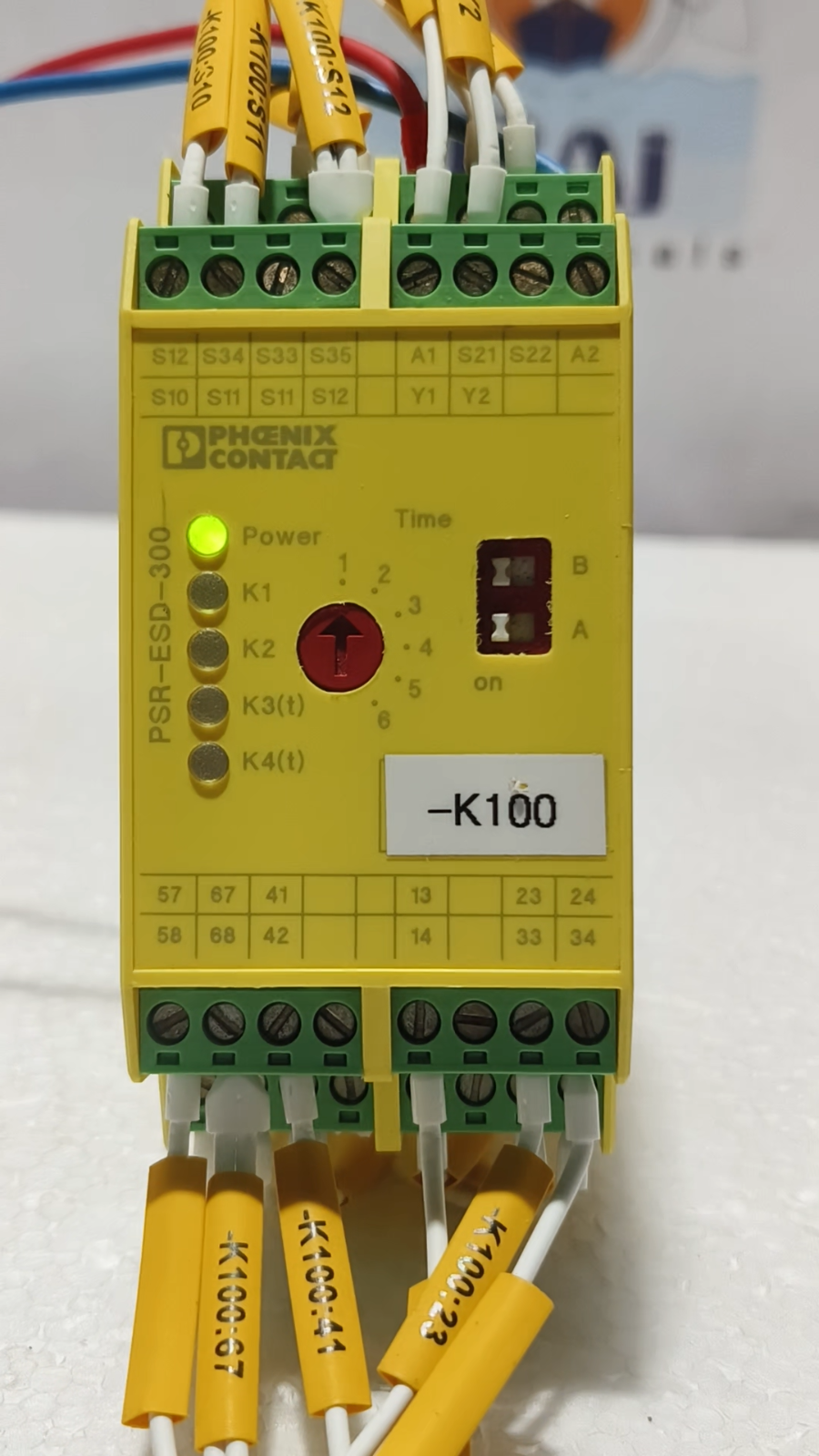 PHOENIX CONTACT PSR-ESD–300 24VDC SAFETY RELAY PSR-SCP-24DC/ESD/5X1/1X2 ...