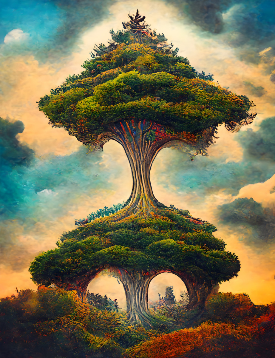 Fantasy Tree Art