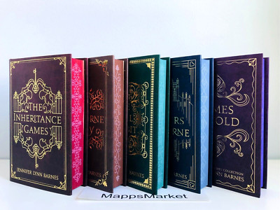 Inheritance Games Books 1-5 SIGNED by Jennifer Lynn Barnes FAIRYLOOT ...