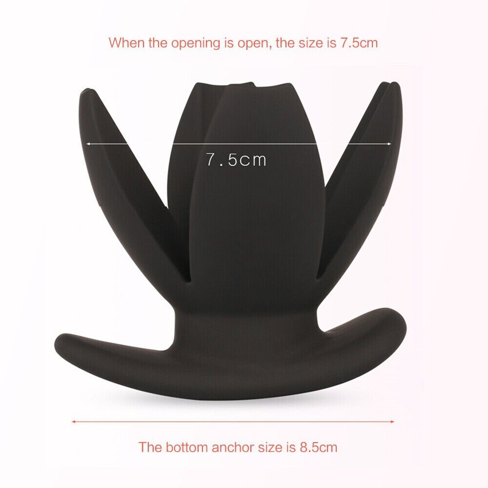 Silicone Hollow Plug Spreader Dilator Enemas Tunnel Speculum Expander ...