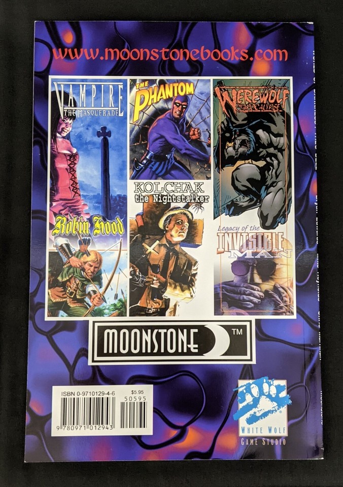 Vampire the Masquerade: Theo Bell #1 [2001 Moonstone / Edwards ...