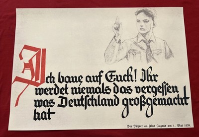German Third Reich Never Forget What Made Germany Great Poster WW2 WWII ...