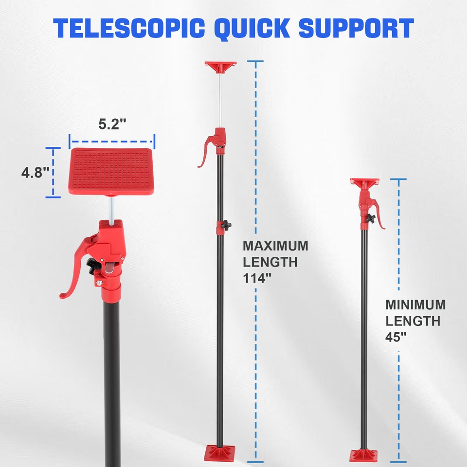 45"-114" Third Hand Tool 3rd Hand Support System, Adjustable Support ...