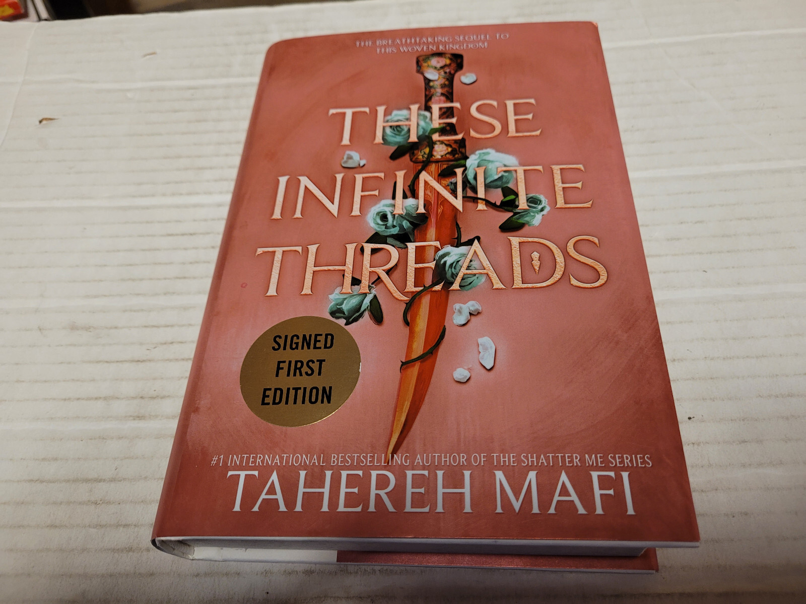 These Infinite Threads by Tahereh Mafi (2023, Hardcover) SIGNED 1st/1st ...