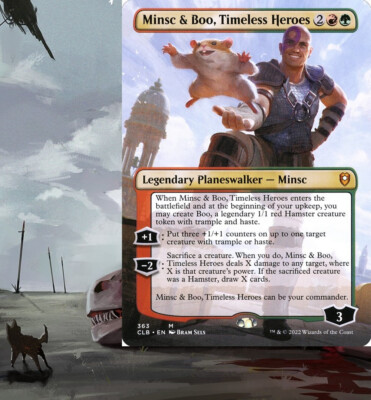 Minsc & Boo, Timeless Heroes Commander Deck Magic MTG Ready-to-Play ...