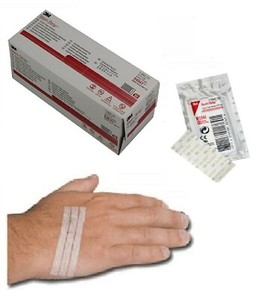 50x 6mm x 75mm - 3M Steri-Strip - Reinforced Skin Wound Closures - Top ...
