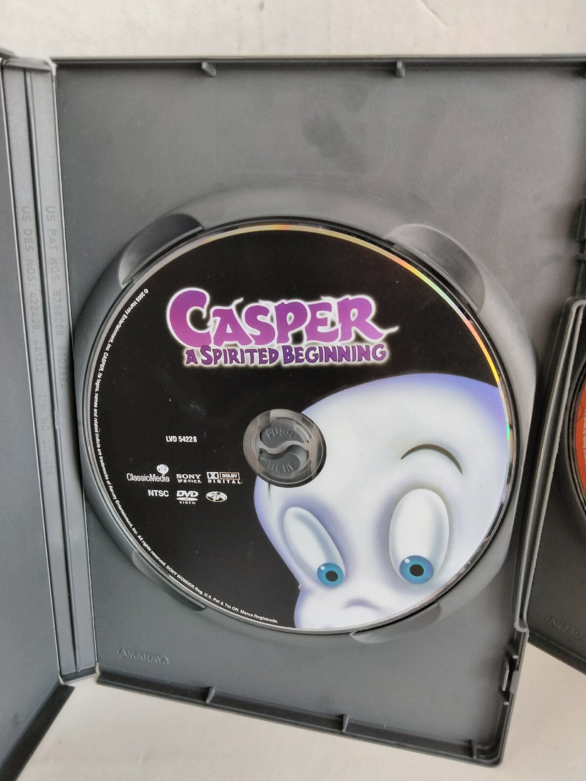 CASPER THE FRIENDLY GHOST FUN PACK 2 DVDS 1 CD / BOX SET, A SPIRITED ...