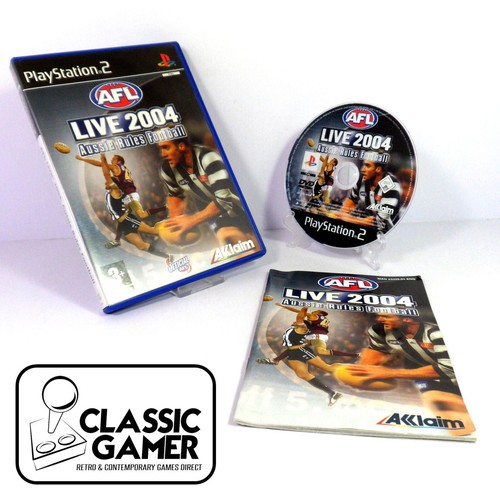 AFL Live 2004: Aussie Rules Football (PS2) *NEAR MINT* 9325459005804 | eBay