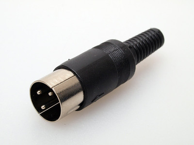 5 PCS 3 Pin DIN Male Connectors Solder Type US Seller Free Shipping | eBay