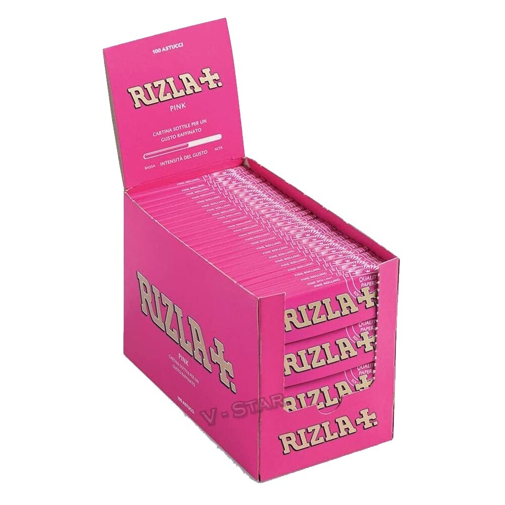 RIZLA REGULAR BLUE GREEN PINK RED SILVER NATURA LIQUORICE ROLLING ...