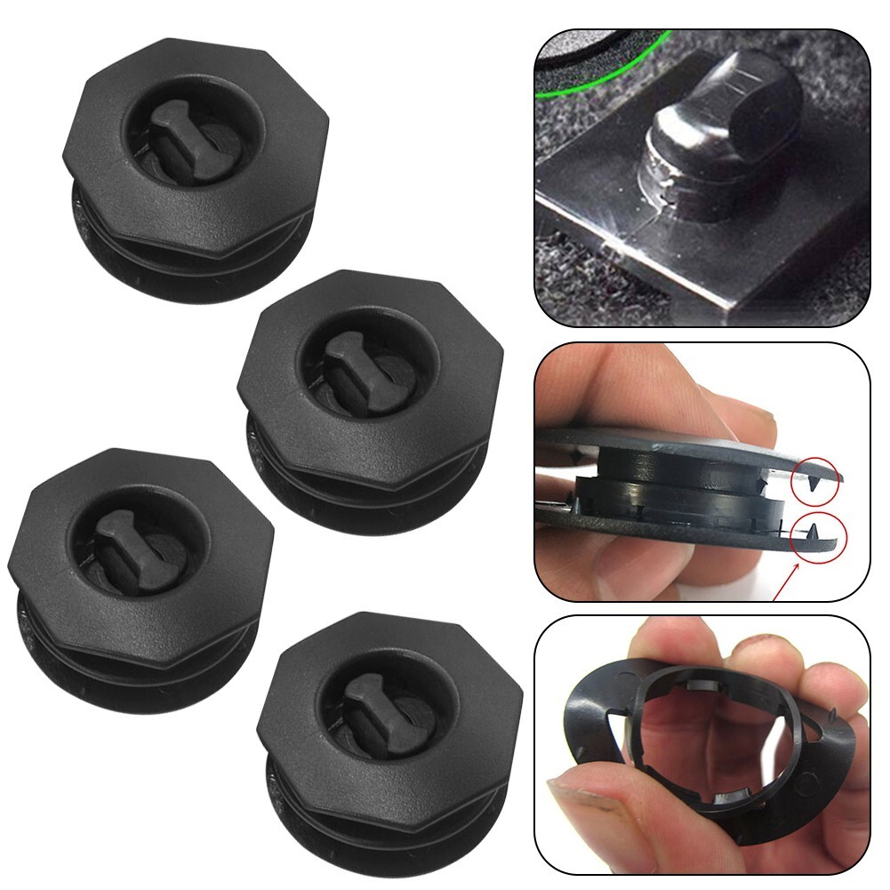 Easy Installation Car Mat Clips Set of 4 Enhance the Look of Your ...