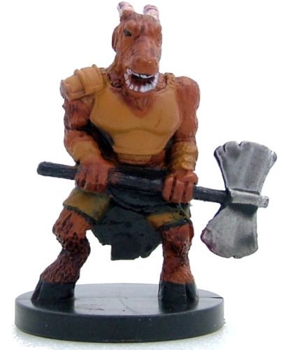 D&D Mini - SET OF 3 IBIXIAN #21 (Deathknell - VHTF SET OF THREE GOATMEN ...