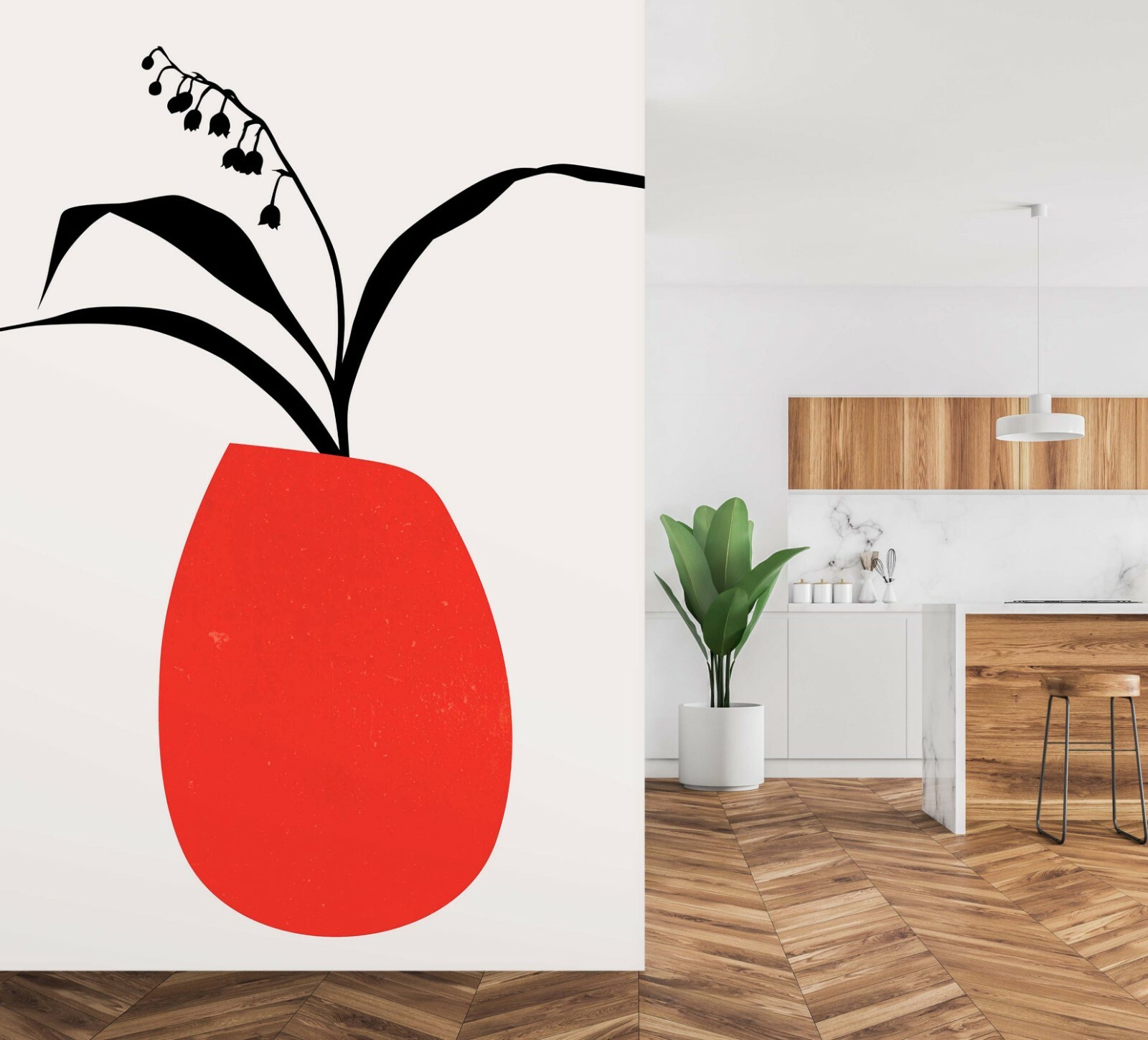 3D Water Lilies O337 Wallpaper Wall Mural Self-adhesive Boris Drasch ...