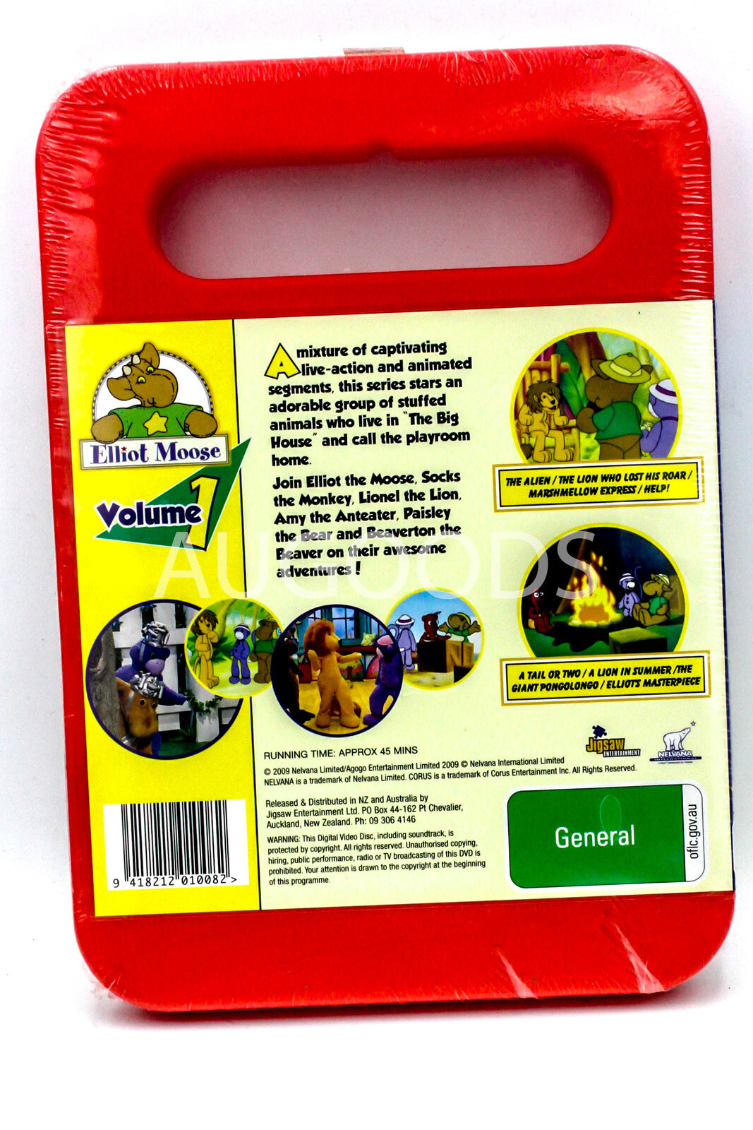 Elliot Moose Volume 1 -Kids DVD Series Rare Aus Stock New | eBay