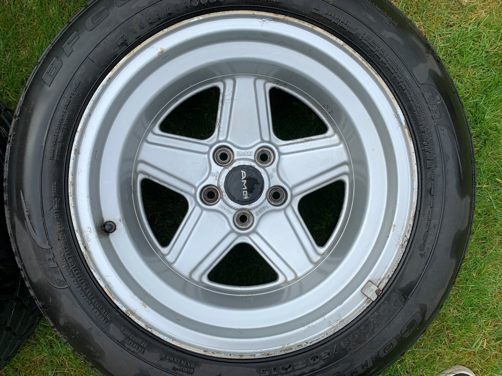 Mercedes 16" 9&10J AMG Penta Alloy Wheels W126 SEC AMG Widebody | eBay