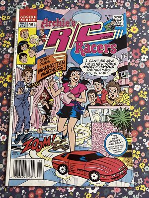 ARCHIE'S RC RACERS #2 radio control REX LINDSEY COVER betty & veronica ...